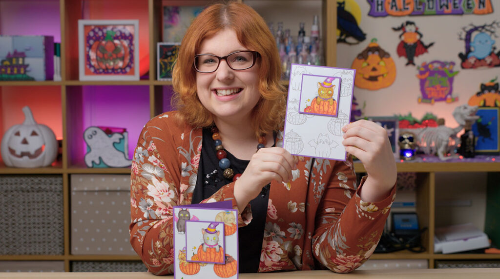 How to use Digital Stamps for Card Making - Craft with Sarah