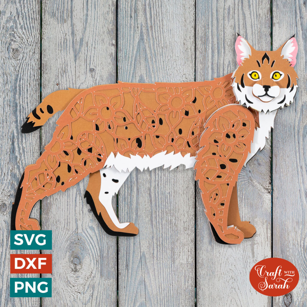 Bobcat SVG - Craft with Sarah