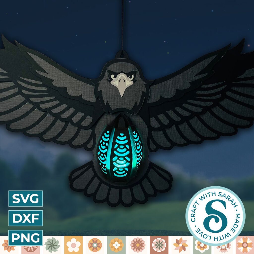 Raven Lantern - Craft with Sarah