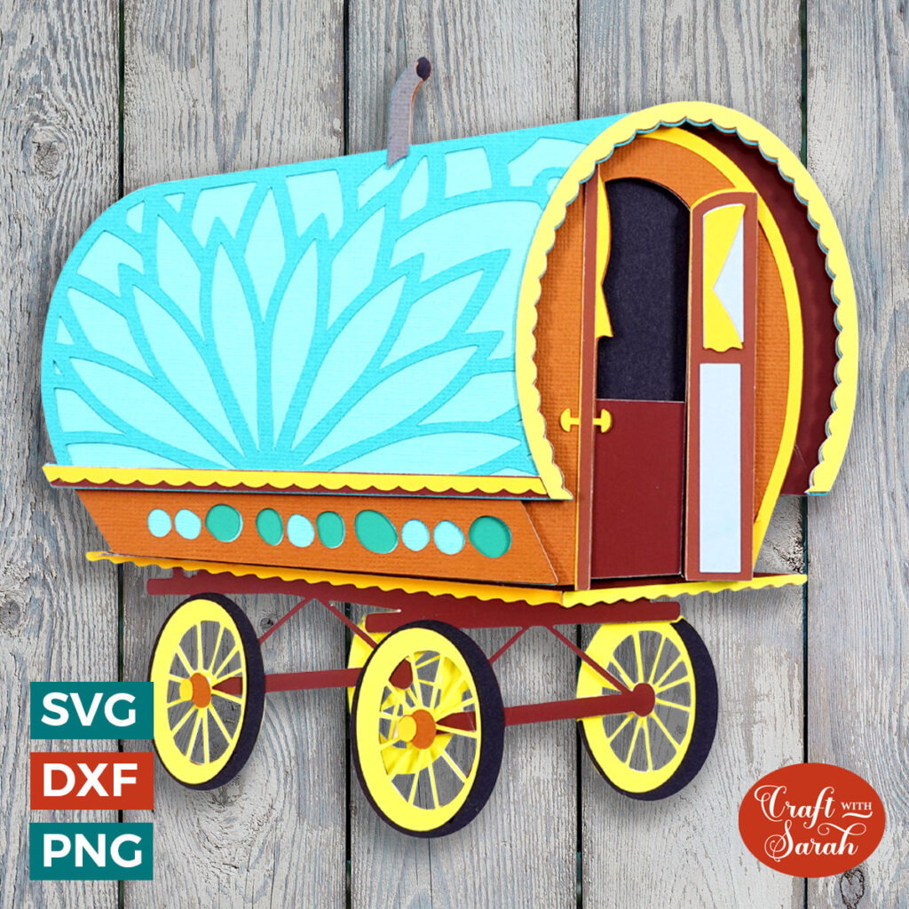 Gypsy Cart SVG - Craft with Sarah