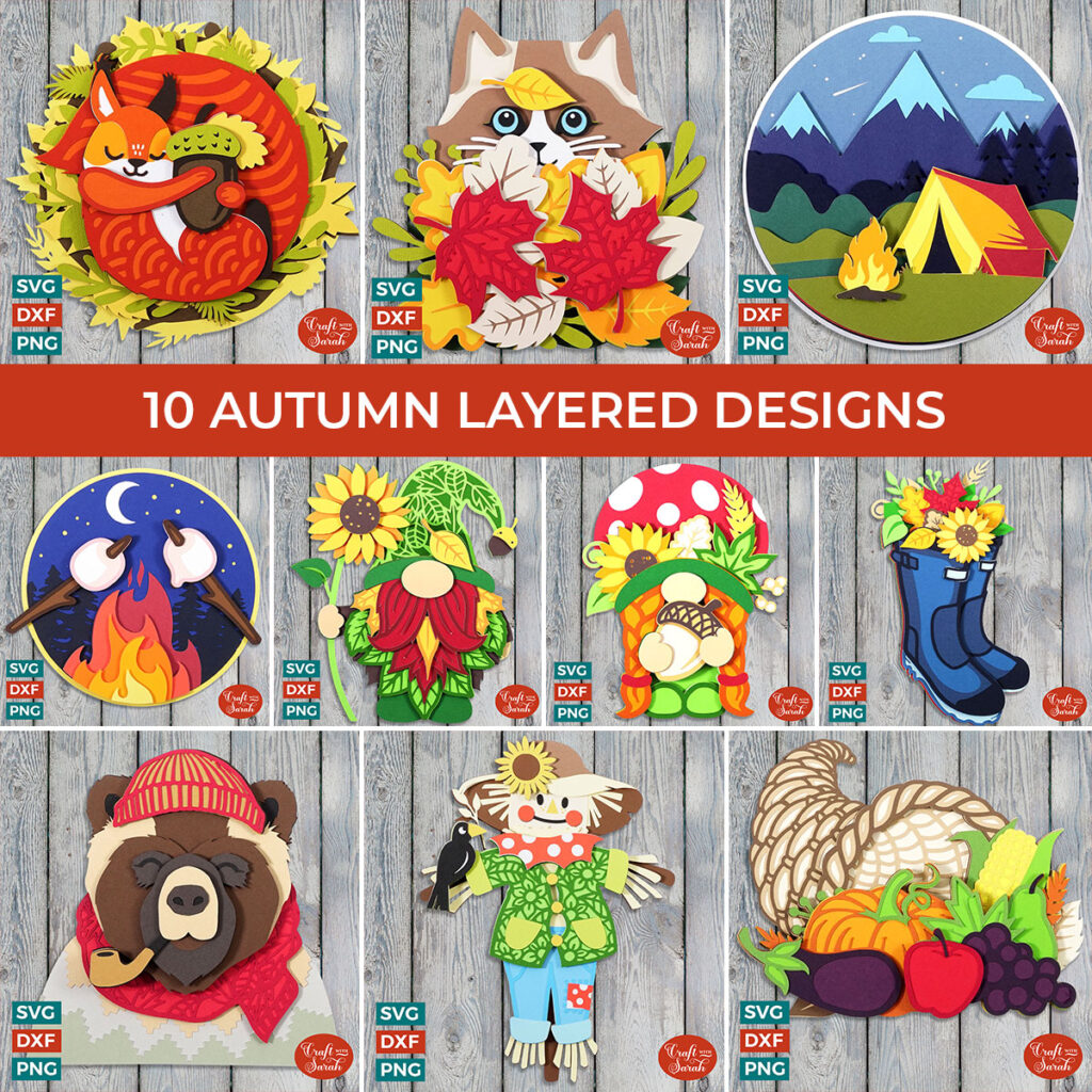 Autumn Mega Bundle - Craft with Sarah