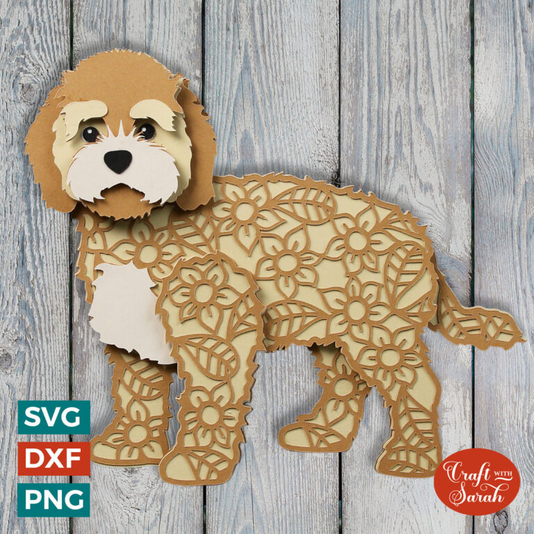 Cockapoo SVG - Craft with Sarah