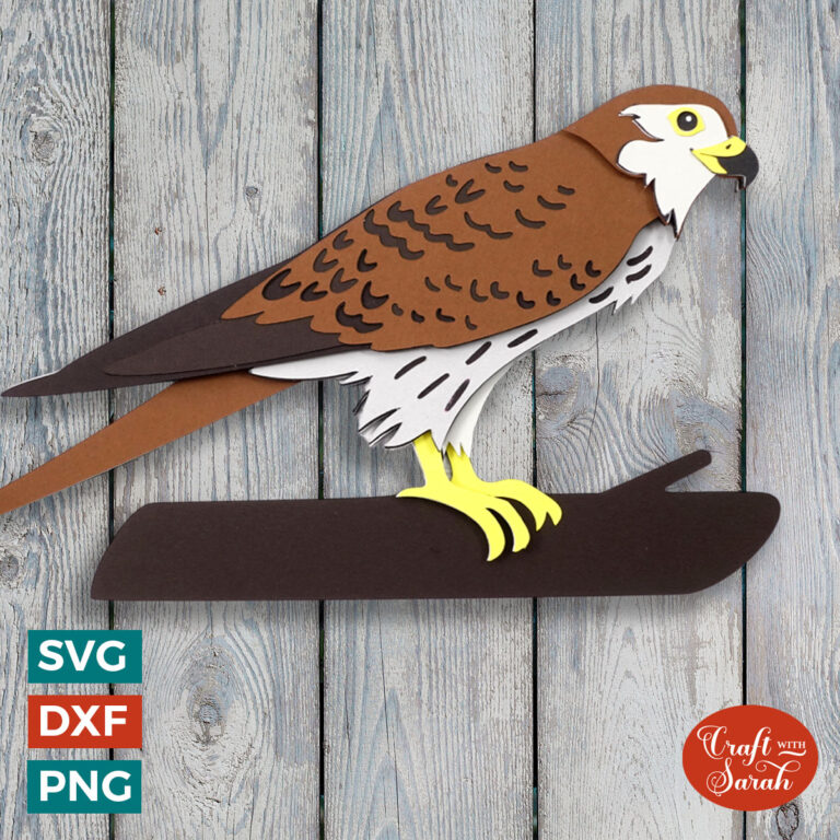 Hawk SVG - Craft with Sarah