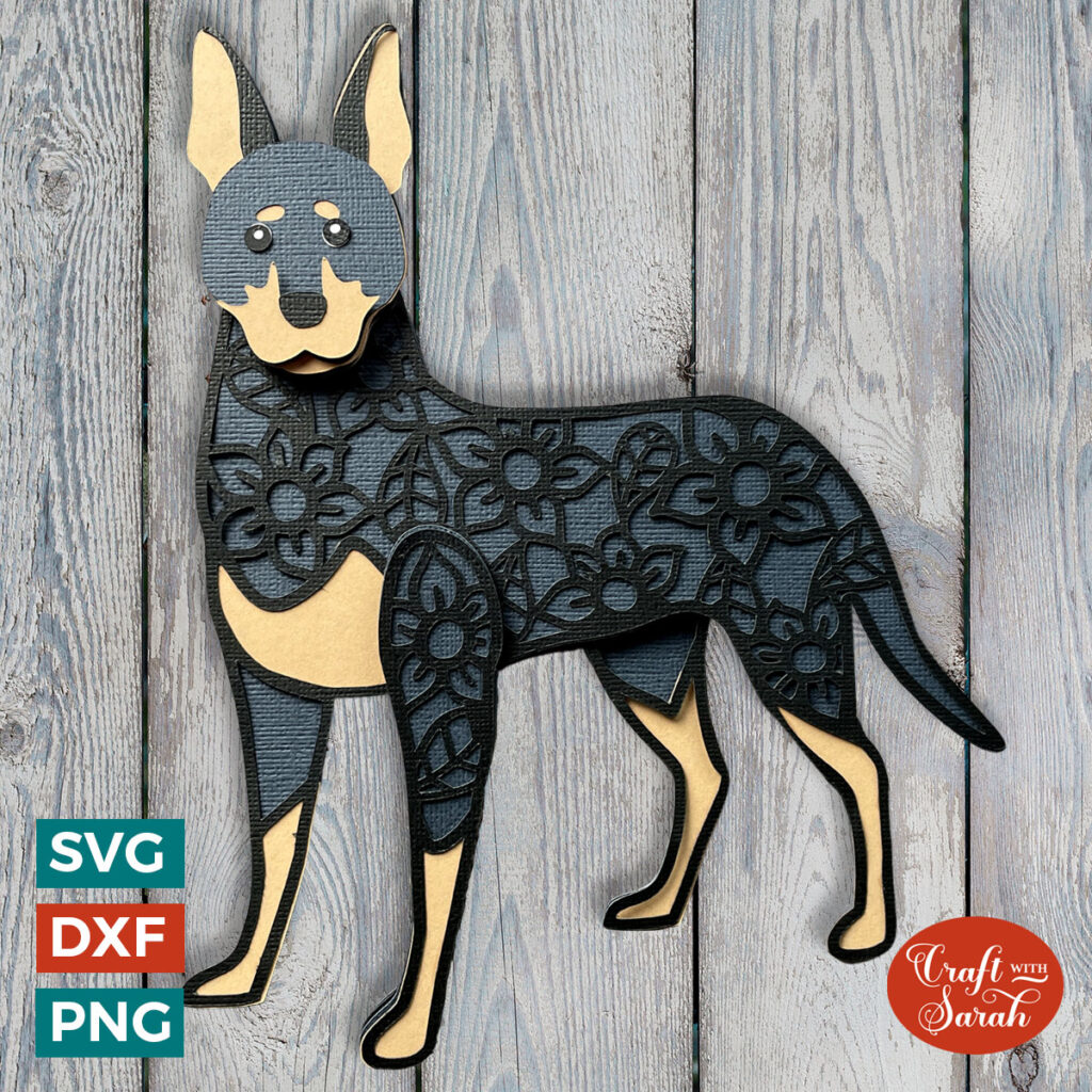 Kelpie SVG - Craft with Sarah