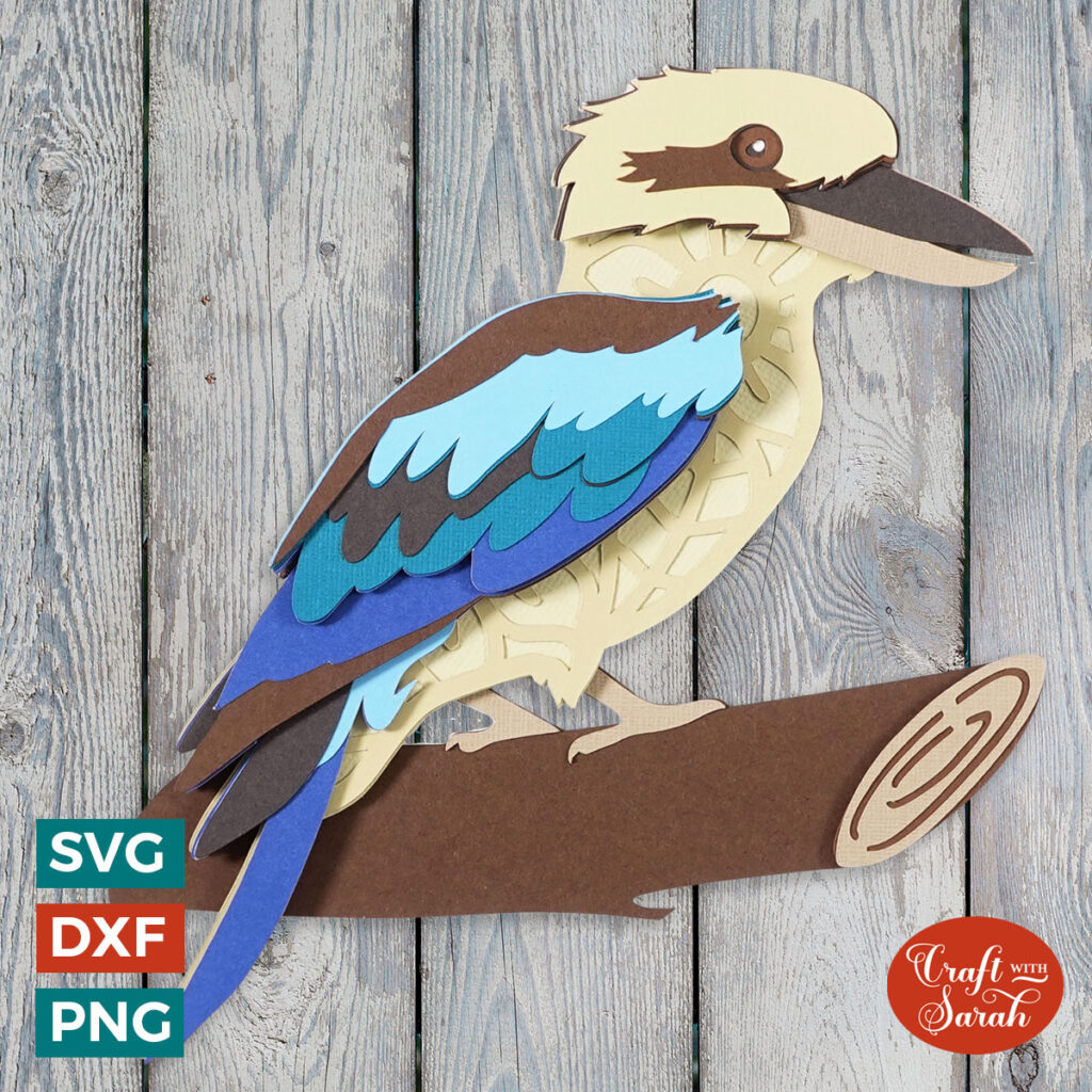 Kookaburra SVG - Craft with Sarah