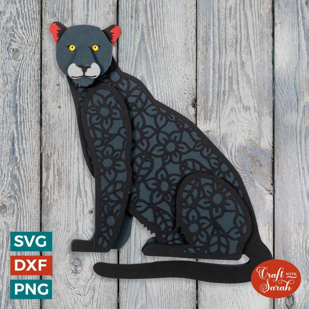 Puma SVG - Craft with Sarah