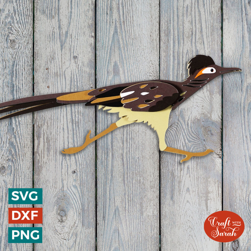 Roadrunner SVG - Craft with Sarah