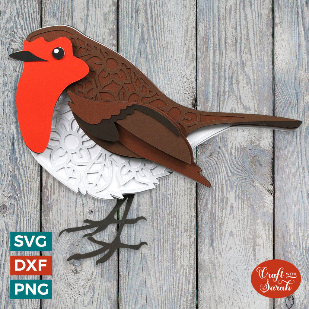 Robin SVG - Craft with Sarah