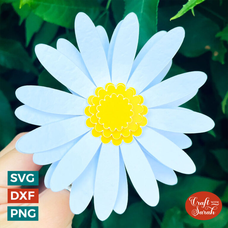 Daisy Paper Flower - Craft with Sarah