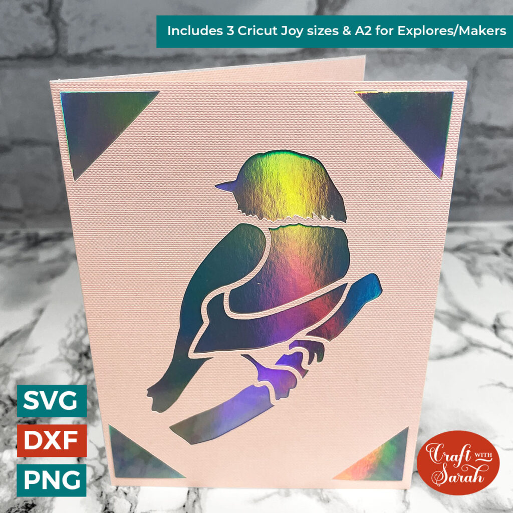 Bird Insert Card - Craft with Sarah