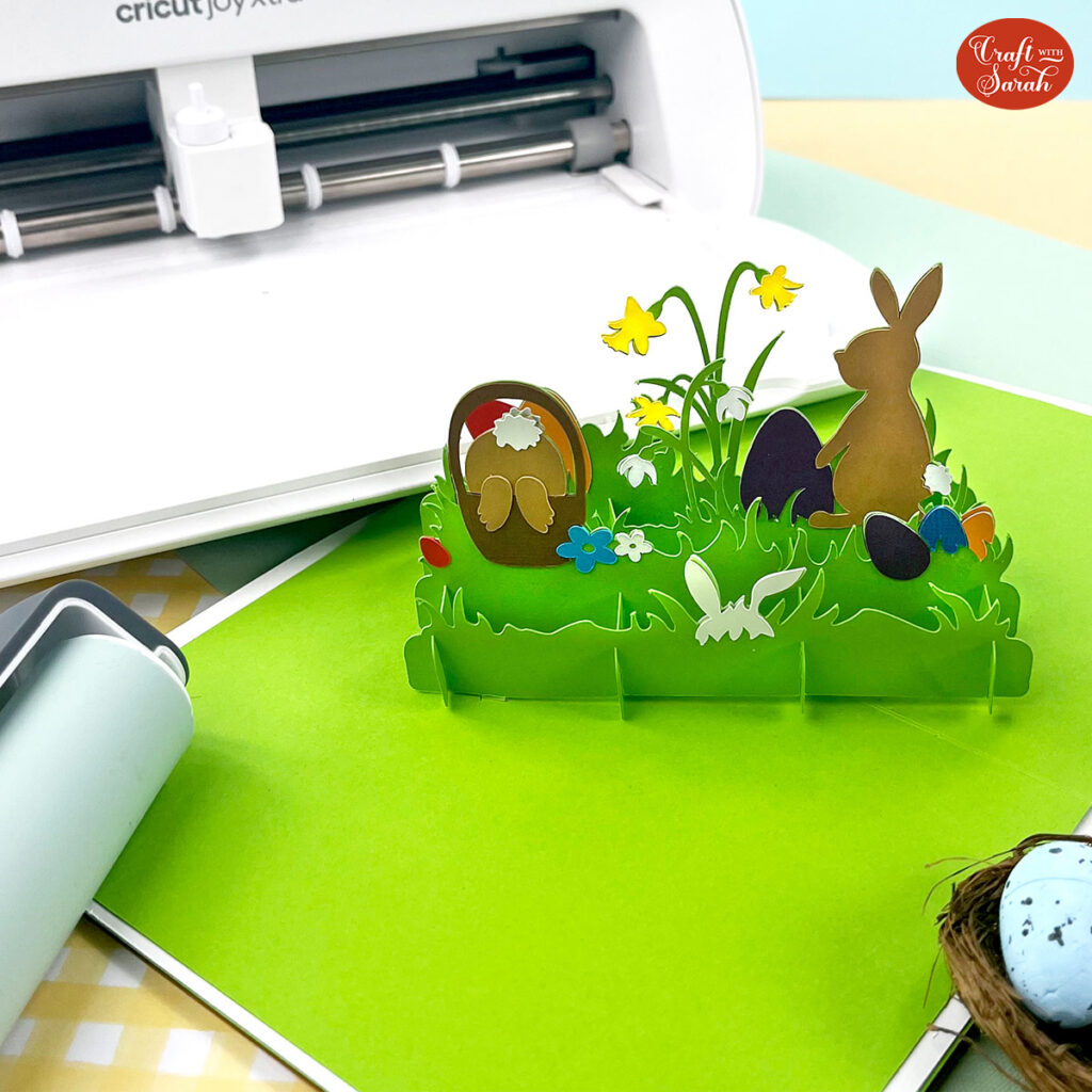 Easter Bunny Pop Up Card - Craft with Sarah