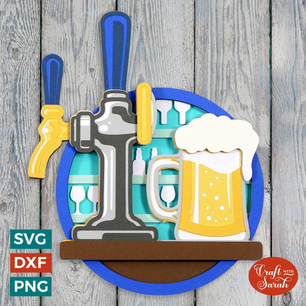Beer Pump SVG - Craft with Sarah