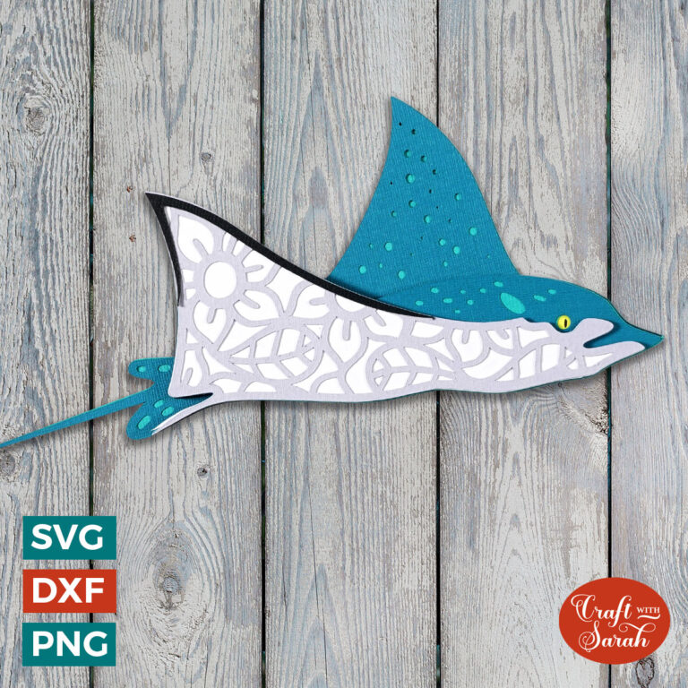 Stingray SVG - Craft with Sarah