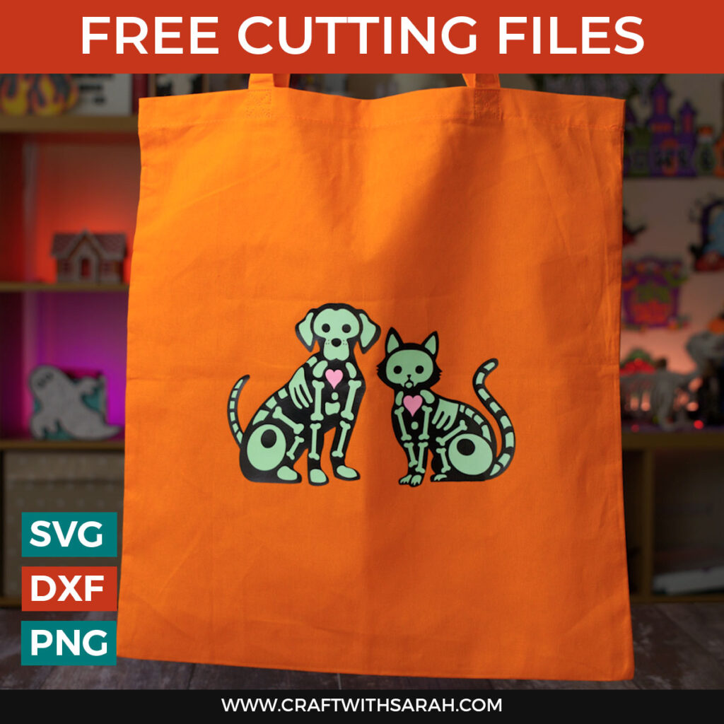Halloween Skeleton SVGs for Vinyl - Craft with Sarah