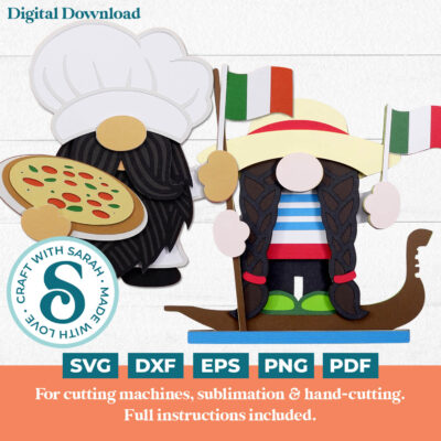 Italian Gnomes - Craft with Sarah