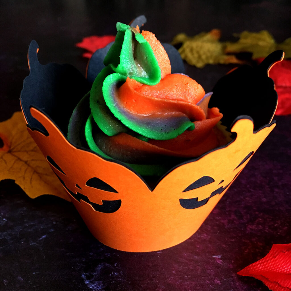 Halloween Cupcake Wrappers - Craft with Sarah