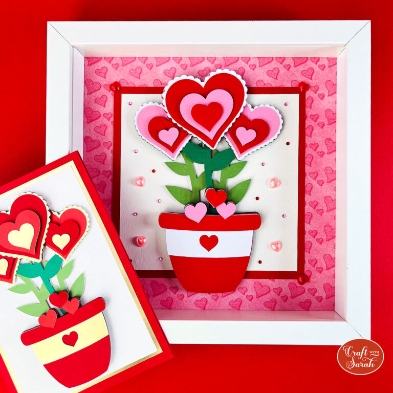 Valentine's Day Flower Pot - Craft with Sarah