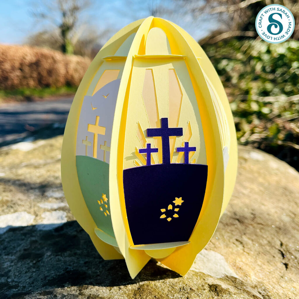 Easter Story Egg Lantern - Craft with Sarah