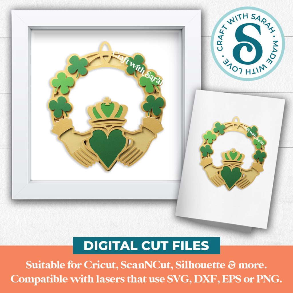 Claddagh Symbol SVG - Craft with Sarah
