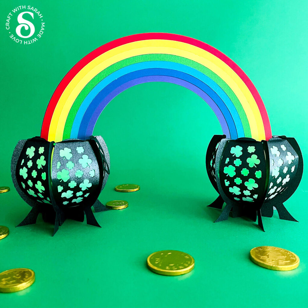 DIY Rainbow Craft 🌈 Free Shamrock Lantern for St Patrick's Day - Craft ...