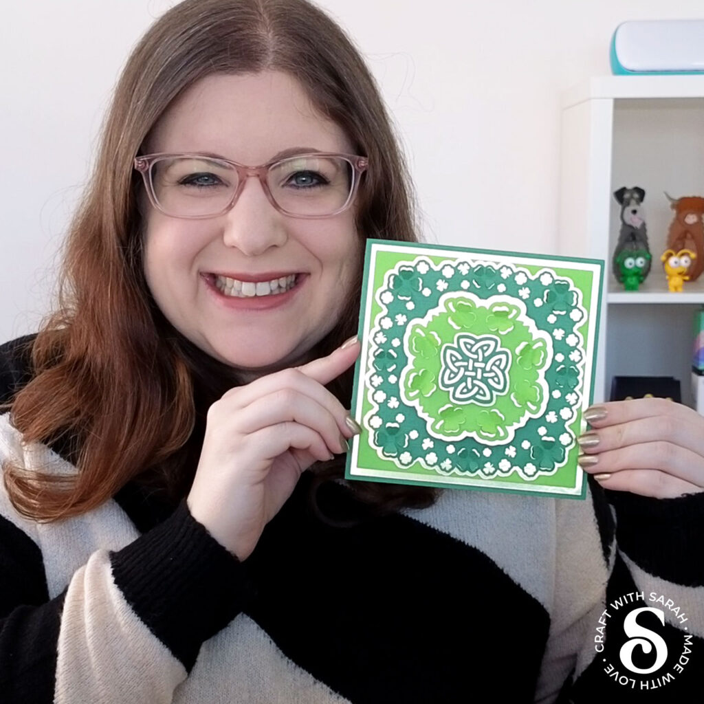 How to Make Bend Out Cards 🍀 St Patrick's Day Card - Craft with Sarah