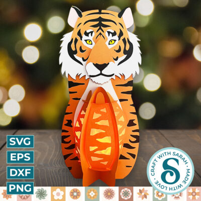 Tiger Lantern - Craft with Sarah