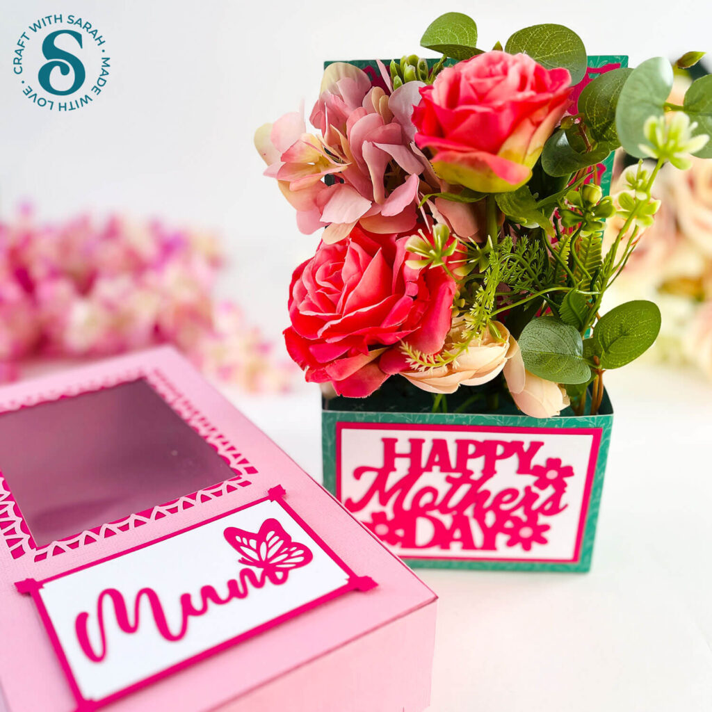 CMC 2025 Day 04: Flower Box Displays - Craft with Sarah