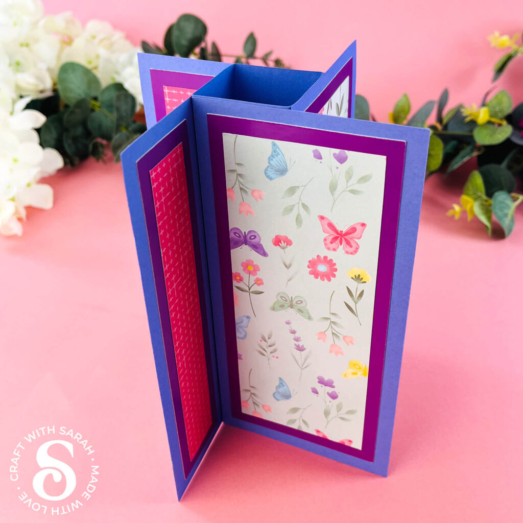 CMC 2025 Day 05: Pinwheel Tower Cards - Craft with Sarah