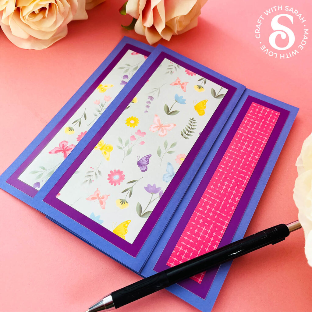 CMC 2025 Day 05: Pinwheel Tower Cards - Craft with Sarah