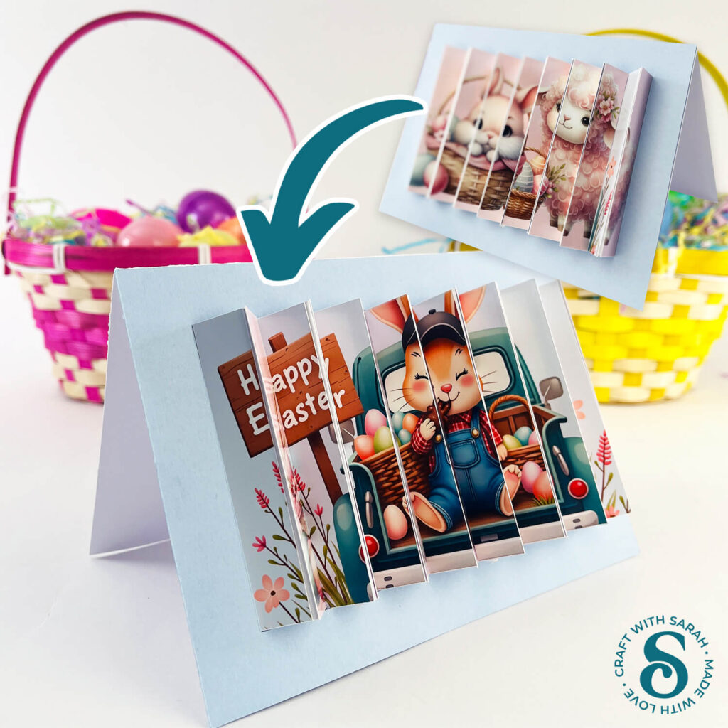 Mirage Card Template - Craft with Sarah
