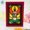CMC 2025 Day 11: Faux Stained Glass Cards - Craft with Sarah