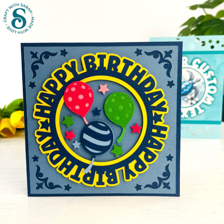 CMC 2025 Day 14: Word Circle Cards - Craft with Sarah