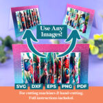 Mirage Card Template - Craft with Sarah