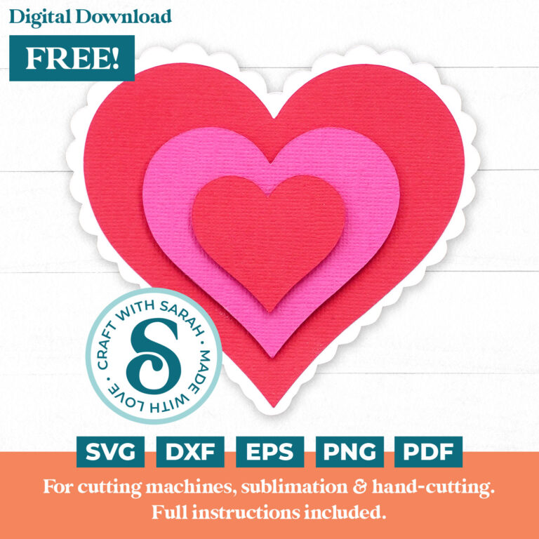 Free SVGS - Craft with Sarah
