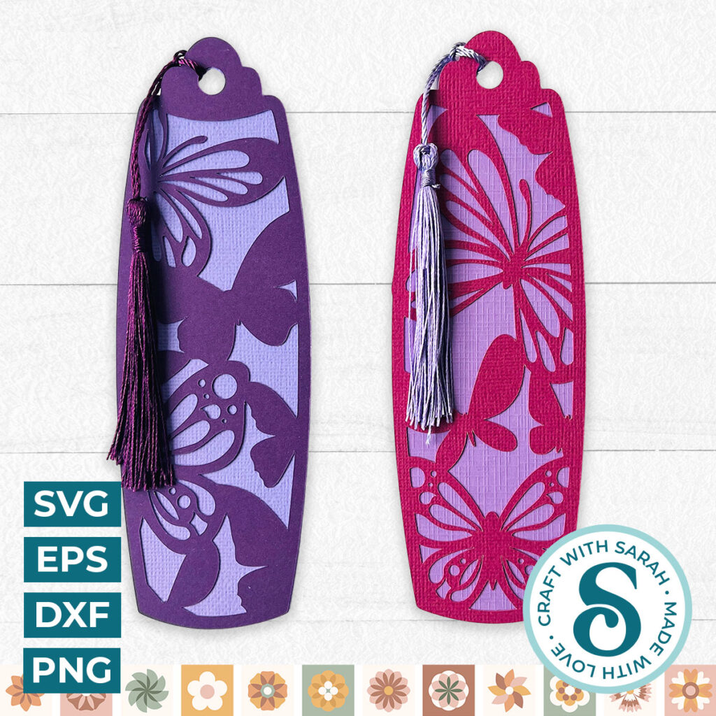 Butterfly Bookmarks - Craft with Sarah