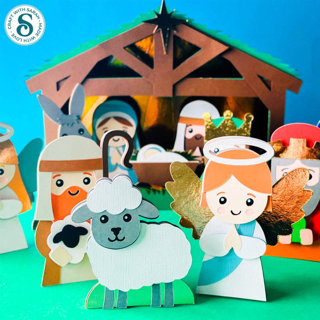 3D Nativity Scene 🌟 CCC 2025 - Craft with Sarah