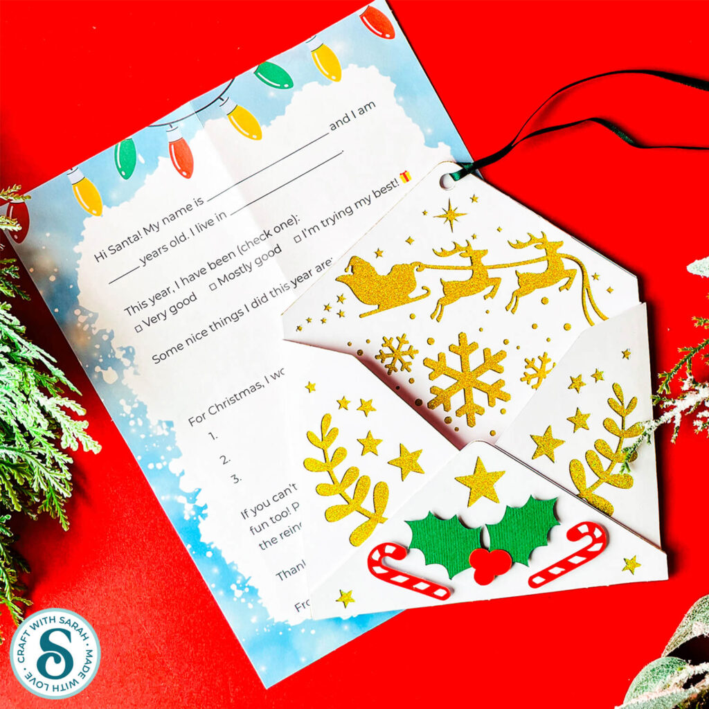 Magical Letter to Santa 🌟 CCC 2025 - Craft with Sarah