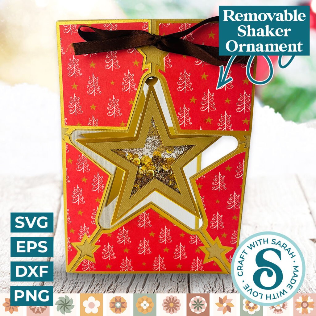 Star Shaker Card - Craft with Sarah