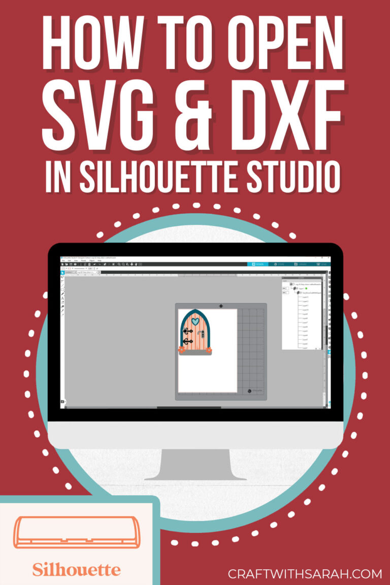 How to Open SVG Files in Silhouette Studio - Craft with Sarah