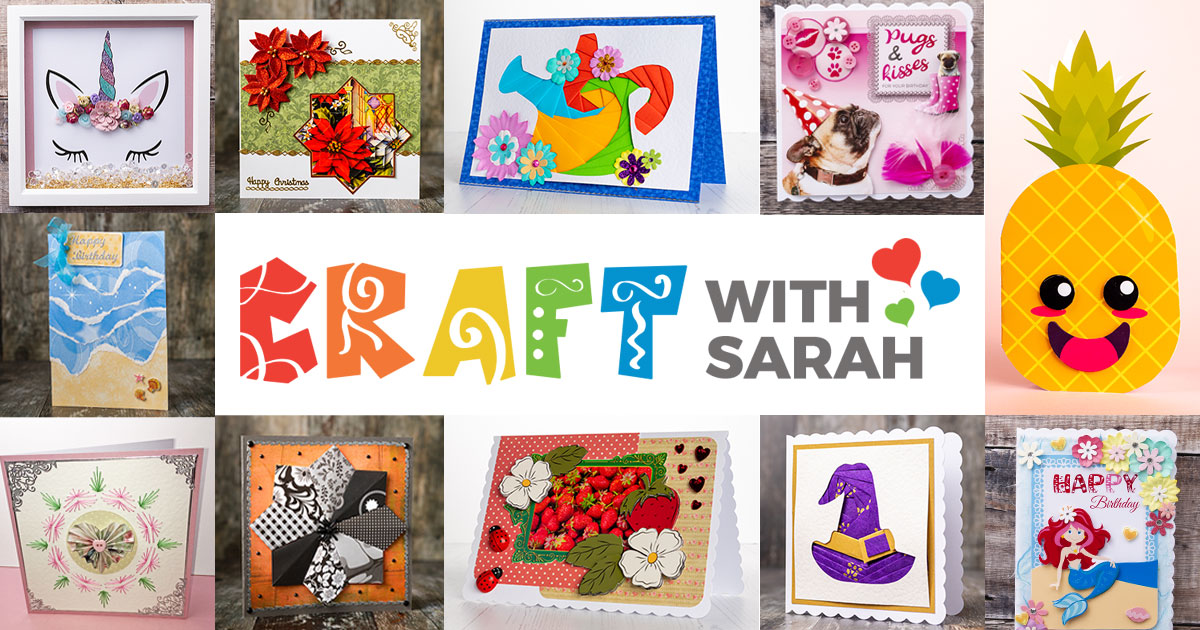 Free Cricut Craft Projects & Card Making Fun | Craft with Sarah