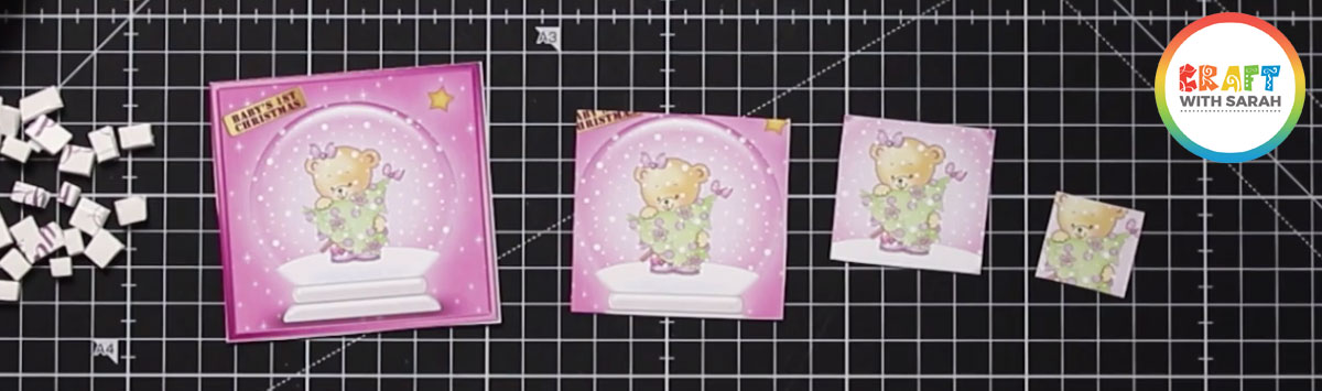 How to Make Pyramid Cards | Pyramage Instructions - Craft with Sarah