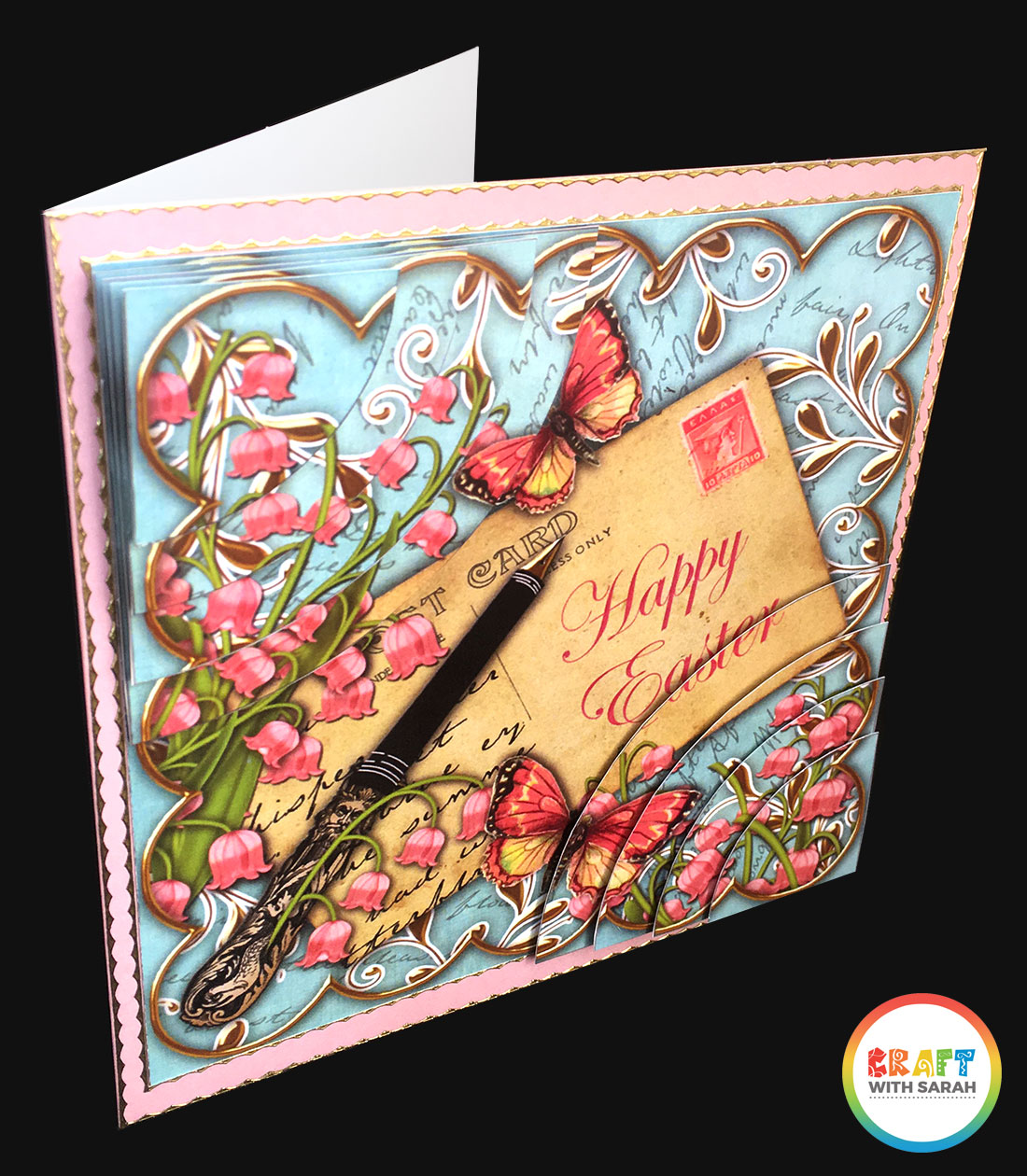 How to Make Duo Corner Stacker Cards - Craft with Sarah