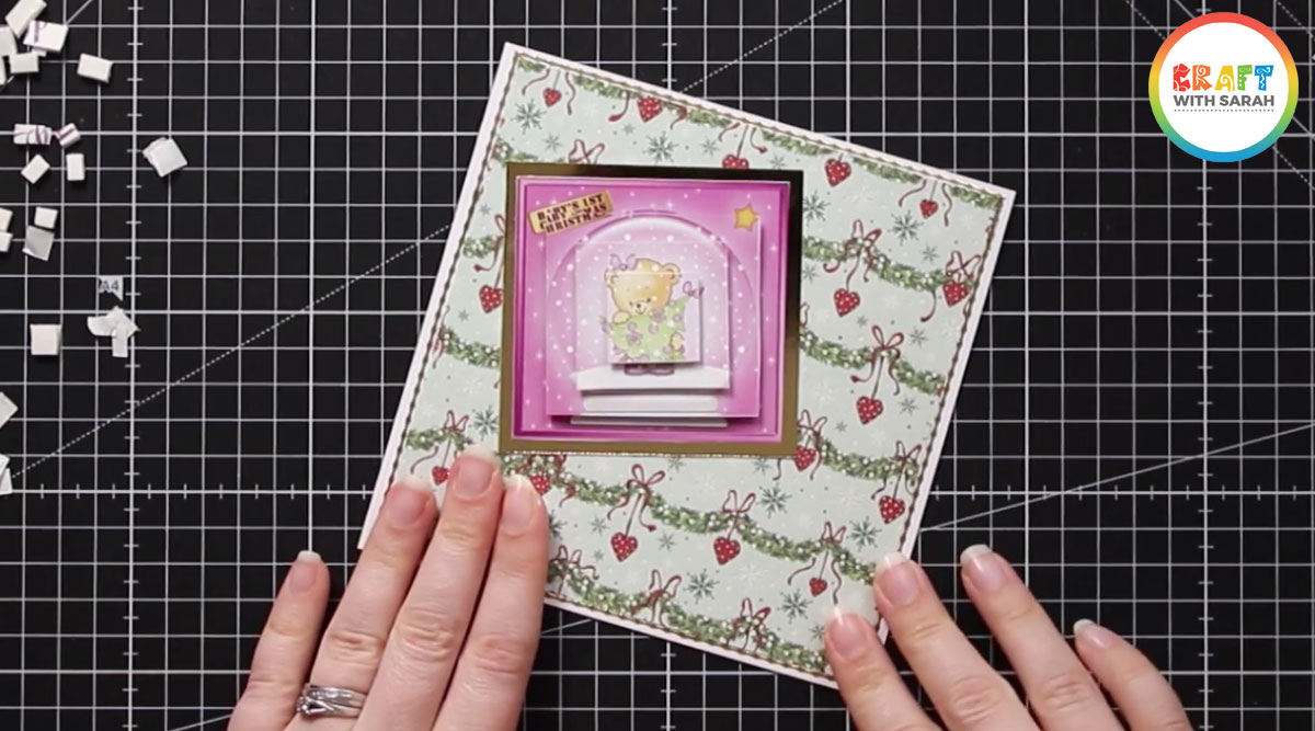 How to Make Pyramid Cards | Pyramage Instructions - Craft with Sarah