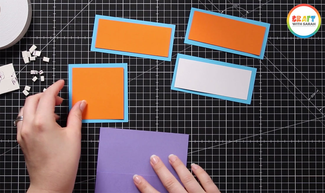 Quick & Easy Fun Fold Card Template - Craft with Sarah
