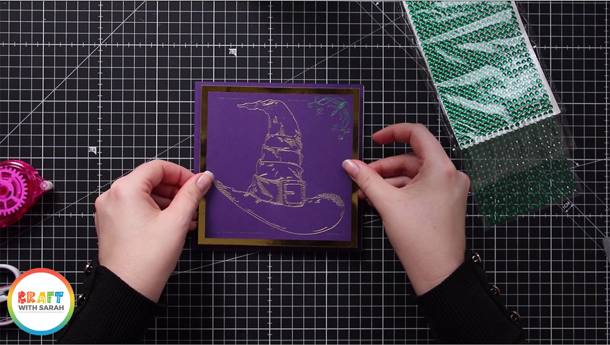 Handmade Cards with the Cricut Foil Transfer Tool - Craft with Sarah