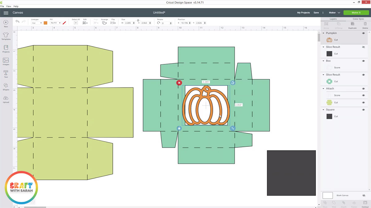 Tasty Halloween Treat Boxes Made with a Cricut - Craft with Sarah