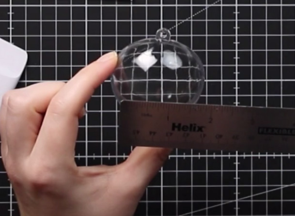 How to Add Vinyl to Round Ornaments - Craft with Sarah