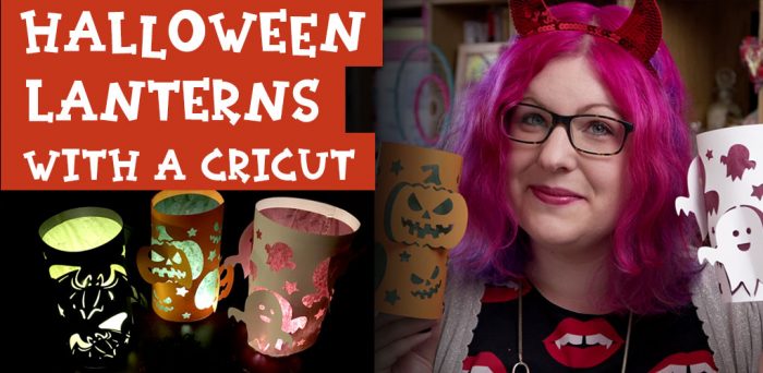 Make Easy Halloween Lanterns with your Cricut! - Craft with Sarah