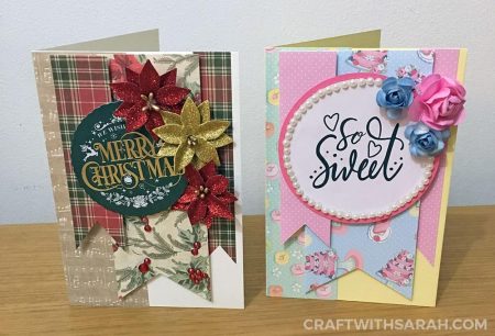Free Card Sketches for Paper Crafters - Craft with Sarah