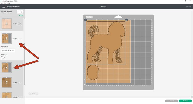 How to Make 3D Layered Cricut Projects + FREE Labradoodle SVG - Craft ...